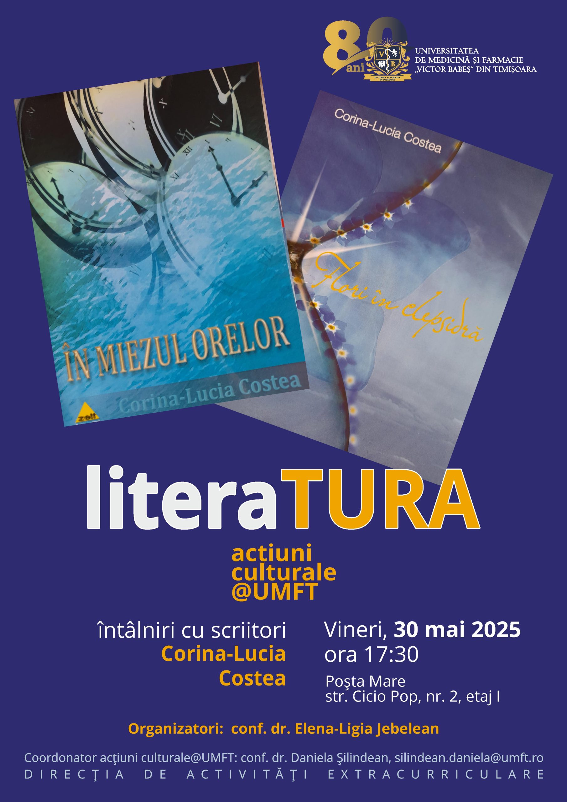 11 – LiteraTURA – întâlniri cu scriitori: Corina-Lucia Costea ...